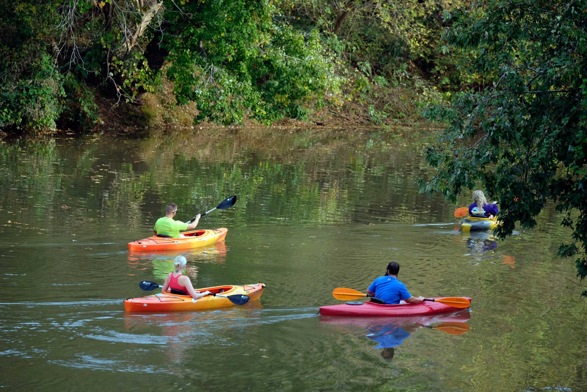 Moonlight Paddle with Baileys Outdoor Adventures | Catawba Lands ...